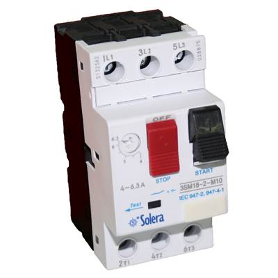 GUARDAMOTOR DE 4 A 6,3A