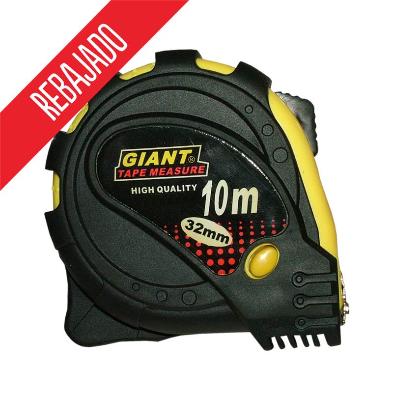 FLEXOMETRO BI-MATERIAL 10 M