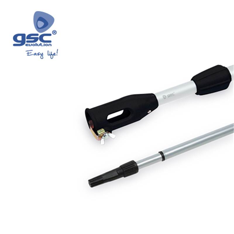 MANGO EXTENSIBLE ALUMINIO DE 1M A 2M